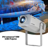China 100W Gobo Projector Water Effect IP65 Waterproof Outdoor LED Water Wave Effect Lights Led logo Gobo Projector Light for sale