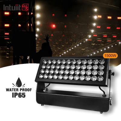 China IP65 1500w Rgbw 4in1 Led City Color Waterproof Led Wall Wash Lighting Stage Lights Led Outdoor Washer Light for sale