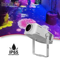 China Wall logo Gobo Projector Outdoor Waterproof IP65 400W High Power Projection Lamp Customized LED Advertising Lights for sale