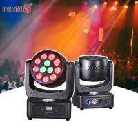 China Stage Lighting DJ Equipment Professional Event 12*8W RGBW 4in1 Wash LED Mini Moving Head Beam Light for sale