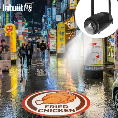 China Customized advertising signs 60W static sign projector, LED advertising, waterproof outdoor projector sign for sale