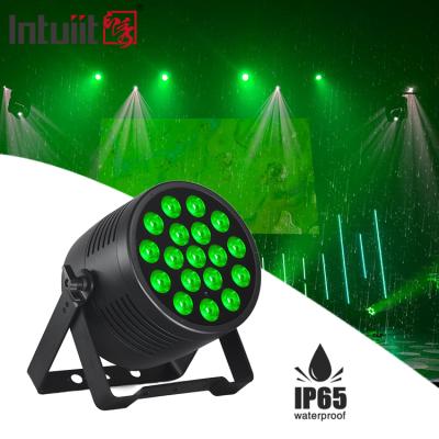 China IP65 18*20w Rgbwauv 6in1 Led Waterproof Par Light Stage Light Outdoor Dj up Lighting Wedding for sale