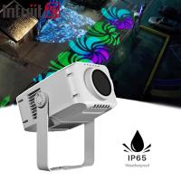 China 100W Gobo Projector IP65 Waterproof Gobo Projector Custom Logo Outdoor Gobo Projector Park Advertising Lights for sale