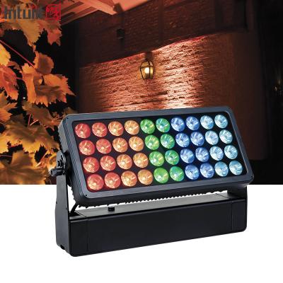 China Outdoor 400W RGBW LED Flood Light DMX Wall Washer for Building Facade Architecture Scenic Park City Lighting Garden Friendly for sale