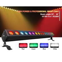 China 16X 5W RGBW LED Wall Wash Bar DMX512 Control Linear Light for DJ Garden IP65 DMX512 Control for sale