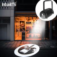 China IP65 Waterproof Custom LED Logo Gobo Projector for Outdoor Christmas Decorative Wedding Floor Projection Aluminum Alloy for sale
