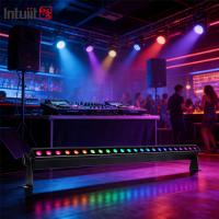 China IP20 RGBW 24*2W 1M LED Wall Washer DMX Colorful Lighting Bar for Wedding Party for sale