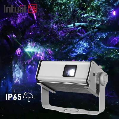 China 13W Outdoor Firefly Garden Lights Star Projector Laser Christmas Lights RGB for sale