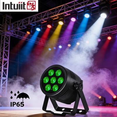 China 7x20W RGBWA-UV LED Stage Par Light DMX512 Control Par Light for Event Wedding Church Stage Party Par Lights for sale