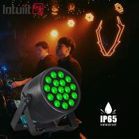 China High-efficiency Waterproof 18x20w LED Stage Par Light DMX512 Control Rgbwa UV Wedding DJ Booth Energy Saving Design for sale