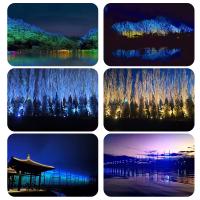 China 1500W High Power RGBW 4in1 LED Stage Flood Light DMX512 Theater TV Studio Concert Event Wash Lighting for sale
