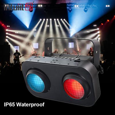 China 2 Eyes Blinder LED 2*90W Amber Warm White Waterproof Light Stage Audience Light for Party Bar for sale