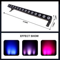 China LED Wall Washer Bar 4x10W RGBW 4in1 IP65 Outdoor Stage DJ Wash Light Linear Strip DMX Wedding Back Light for sale