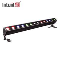 China 140W RGBW 4in1 IP65 Waterproof LED Linear Wall Washer 14x10W DMX512/RDM City Color Building Lighting for sale