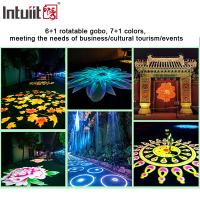 China LED Gobo Projector Light 400W Rotating Logo Image Projector DMX512 Stage Lighting for Professional Show Exhibition Event for sale