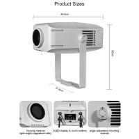 China LED Gobo Projector Light 400W Rotating Logo Image Projector DMX512 Stage Lighting for Professional Show Exhibition Event for sale