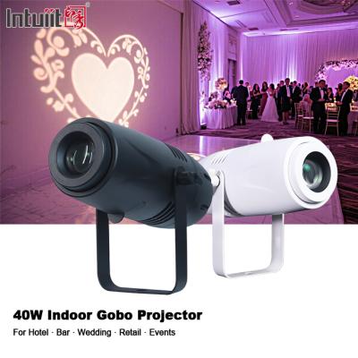China 40w Led Logo Projection Gobo Custom logo Welcome Light Led Projector for sale