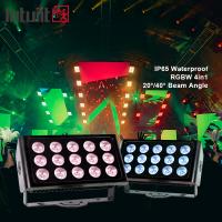 China 15*5W Led Par Light IP65 RGBW 4in1 Square Led Flood Light Stage Lighting for sale