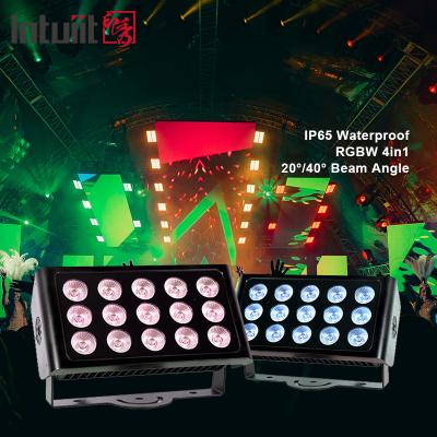 China 15*5W Led Par Light IP65 RGBW 4in1 Square Led Flood Light Stage Lighting for sale