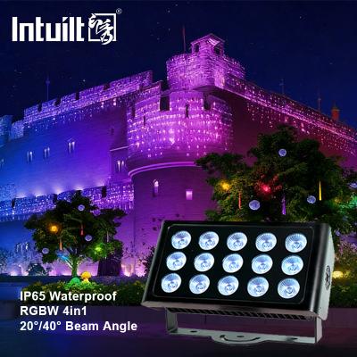 China Outdoor Waterproof Architectural Lighting 80W RGBW Led Wall Washer Garden Landscape Tree Lamp led Floodlight for sale