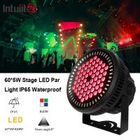 China IP65 Outdoor Par Led 60x12W RGBW 4IN1 Waterproof DMX Led Flood Light for sale