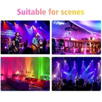 China 60*12W RGBW 4in1 IP65 Outdoor LED PAR Can Uplighting Set DMX512 Stage Wash Light for Wedding Event Building Facade for sale