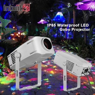 China Waterproof IP65 400 Gobo Projector Custom Logo Rotating Gobo Projector Light Outdoor Buildings Advertising Lights for sale