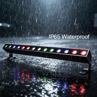 China 140W RGBW 4in1 IP65 Waterproof LED Linear Wall Washer 14x10W DMX512/RDM City Color Building Lighting for sale