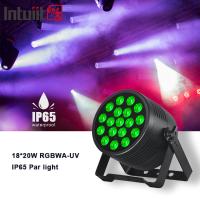 China IP65 18x20w RGBAW UV Led Par Uplight Waterproof Led Par Light for sale