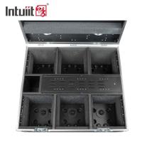 China IP54 Remote Control Wedding Stage Battery Led Uplight Rgb Wireless Dj Light Bar Dmx512 4x12W Led Spotlights for sale