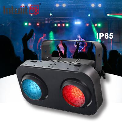 China 2 Eyes Led Blinder Light Ip65 Outdoor Audience Light DMX512 Cob Par Light 200w Spotlight for Theatre for sale