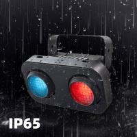 China 2 Eyes Led Blinder Light Ip65 Outdoor Audience Light DMX512 Cob Par Light 200w Spotlight for Theatre for sale
