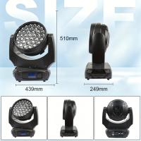 China Professional 37x10W RGBW 4in1 LED Zoom Wash Moving Head Light DMX512 Stage Lighting for DJ Disco Event Wedding Party Show for sale