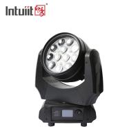 China 5-60 Degree Zoom LED Moving Head Wash 12x10W RGBW 4in1 Mini Stage Light High Brightness DMX Control for Professional Show Party Event for sale