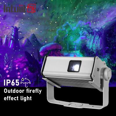 China Professional IP65 Waterproof 13W RGB Laser Garden Light Firefly Star Projector for Christmas Landscape Holiday Party Outdoor Decor for sale