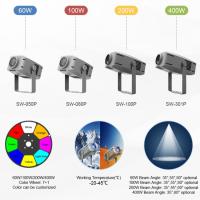 China LED Water Wave Projector Light Outdoor IP65 Waterproof 60W 100W 200W 400W Ripple Effect Stage Lighting for Landscape Facade Decor for sale
