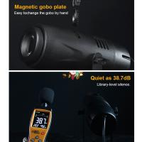 China Custom 40W LED Indoor Gobo Light Logo Projector HD Advertising Image Projector for Shop Store Restaurant Coffee Bar Branding for sale