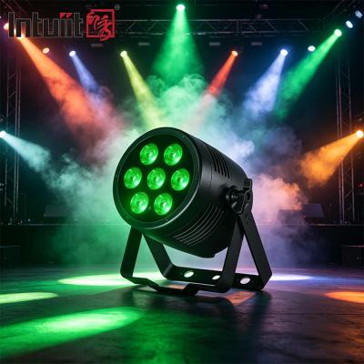 China IP65 Waterproof Aluminum LED Par Light 7x20W RGBWA UV 6in1 DMX512 Professional Stage Uplight for Outdoor Event Wedding Show for sale