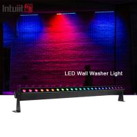 China LED Stage Light Bar 24x2W RGBW 4in1 Wall Washer LED Wash Bar Linear Strip Lights for DJ for sale