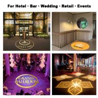 China Advertising Projector Light Customized logo Gobo Projector for cafes bars for sale