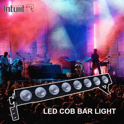 China LED RGB 3in1 Linear Bar Light Indoor Wall Washer 8x15W DMX Strip Lamp for Party Club Building Decoration for sale