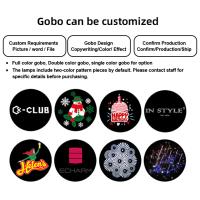 China Rotating 40W LED Logo Projector Custom Gobo Light High Definition Indoor Projection Lamp for Wedding Event Exhibition Showroom for sale