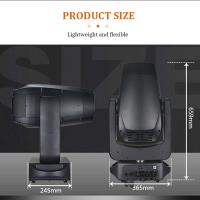 China Outdoor 280W LED Beam Spot Wash Moving Head Light CMY Linear Mixing Stage Effect Lighting for Theme Park Event Wedding Show for sale