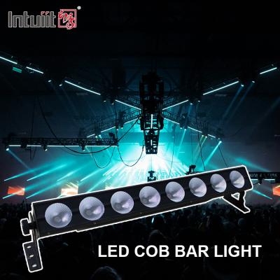 China Professional Pixel Mapping 18x15W RGB 4-in-1 COB LED Wall Washer Bar with Individual Segment Control DMX512 Stage Light for sale