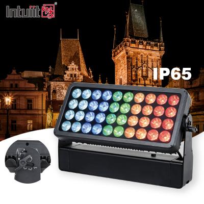 China Professional Outdoor IP65 400W LED Floodlight Waterproof RGBW 4in1 Architectural Wash Light for Building Facade Landscape for sale
