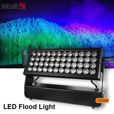 China Professional Outdoor IP65 Waterproof 1500W RGBW 4-in-1 LED Wall Washer Floodlight for Architectural City Landscape Lighting for sale