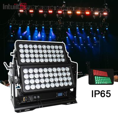 China Professional Outdoor IP65 800W RGBW 4-in-1 LED Wall Washer Double Layers Landscape Architectural Wash Light for City Color for sale