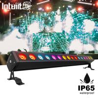China IP65 Outdoor 16x5W RGBW 4-in-1 LED Linear Wall Washer Bar Light DMX512 Stage Architecture Wash Lighting for sale