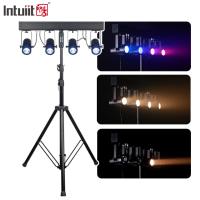 China 4x20W RGBW 4-in-1 LED PAR Uplighting Kit — 4.5° Narrow Beam DMX512 Stage Wash System for Weddings, DJs & Events for sale