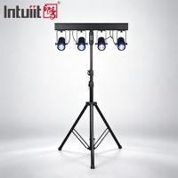 China 4x20W RGBW 4-in-1 LED PAR Uplighting Kit — 4.5° Narrow Beam DMX512 Stage Wash System for Weddings, DJs & Events for sale